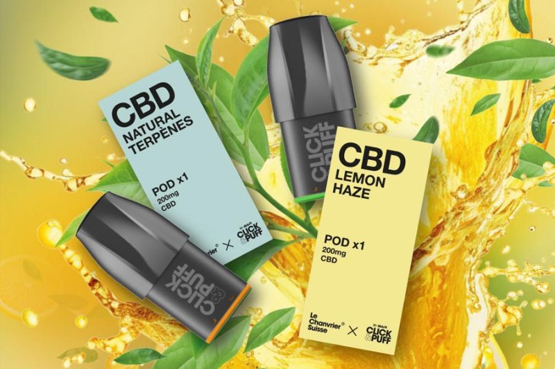 Testez les nouveaux pods CBD X-Bar®